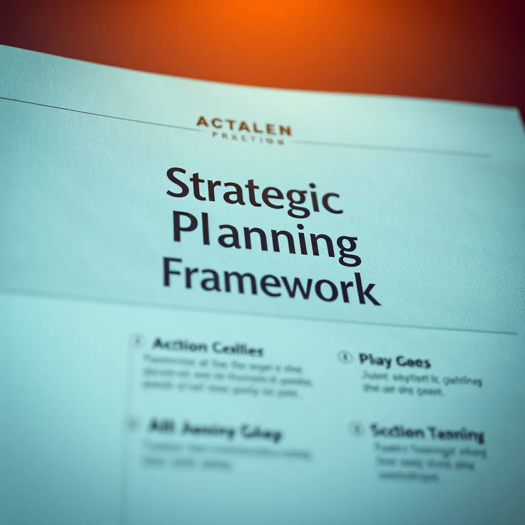 Creating an Action Plan: Your Path to Achieving Goals